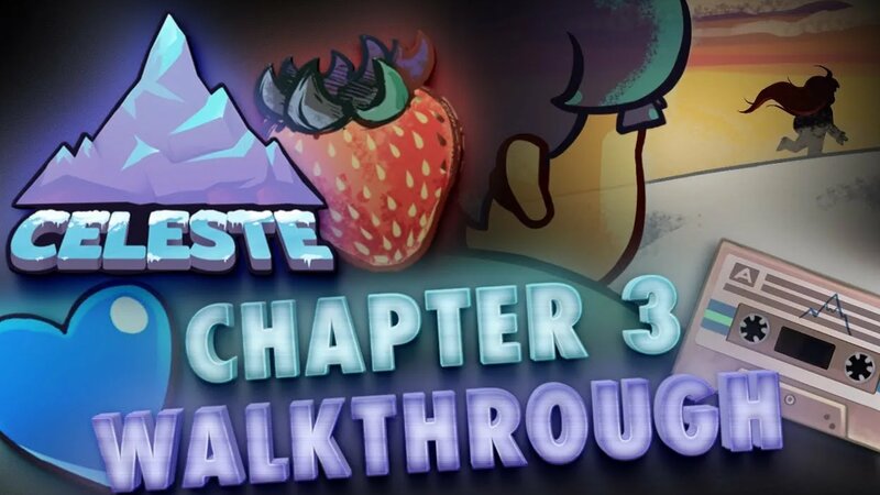 Celeste Chapter 3 All Strawberries, Crystal Heart & B-Side Unlock Tape ...
