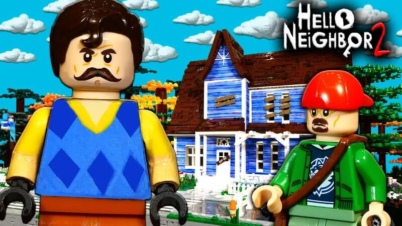 LEGO Мультфильм Привет, Сосед 2 / Hello Neighbor Stop Motion, Animation ...
