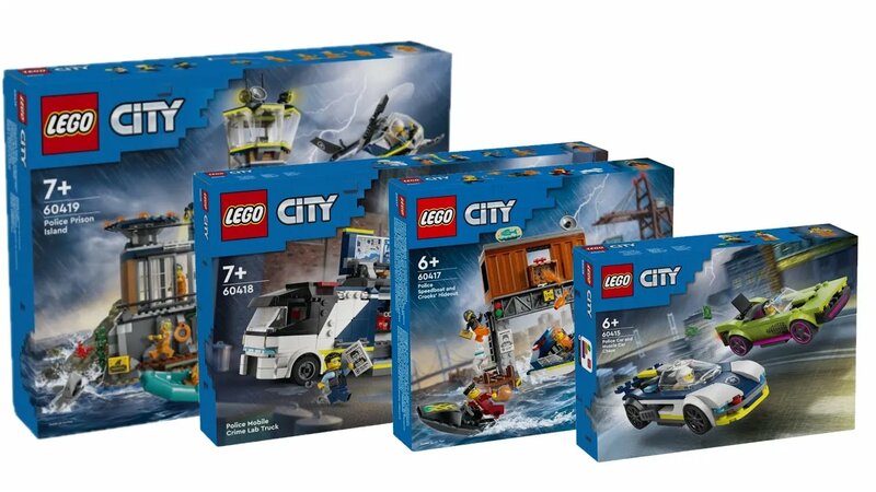 All LEGO City Police sets January 2024 Compilation/Collection Speed ...