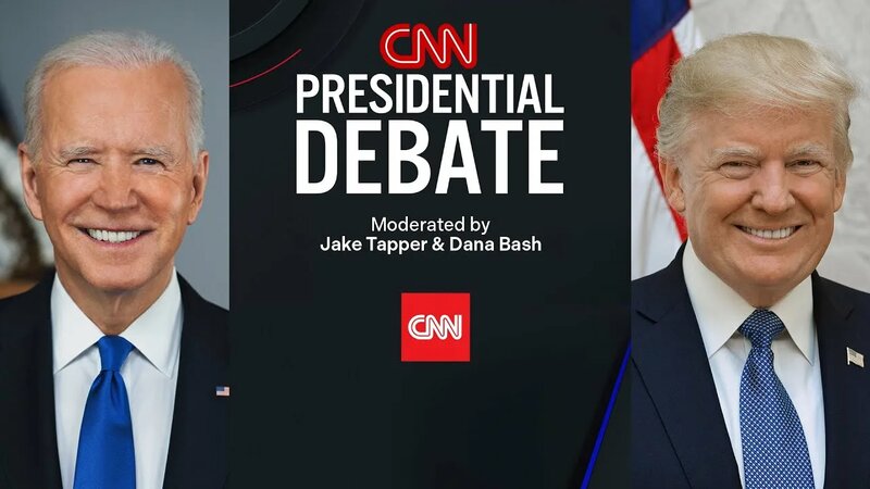 CNN Presidential Debate: President Joe Biden and former President ...