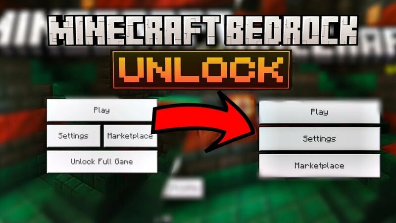Minecraft Bedrock Full Unlock - Смотреть онлайн в поиске Яндекса по Видео