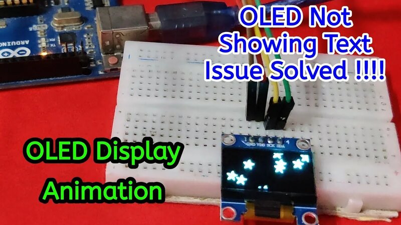 OLED Displays with Arduino - I2C & SPI OLEDs || 0.96" 128 X 64 for ...