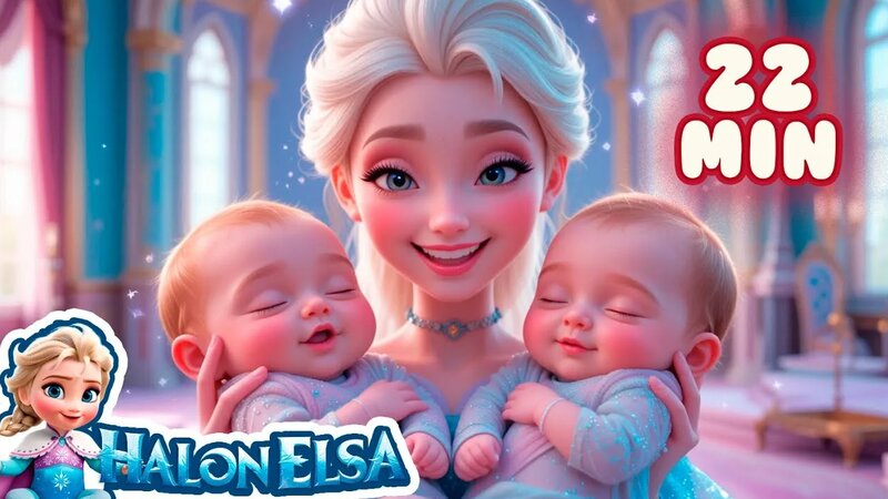 Elsa's First Twin Daughters! | Magical Beginning - Frozen Elsa Disney ...