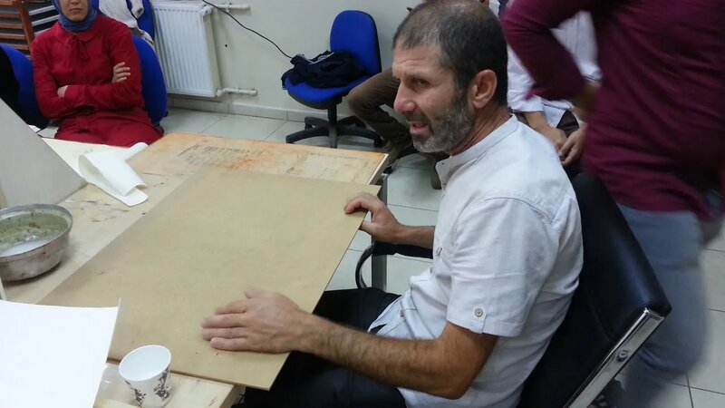 Ebru Sanatı - Murakka Yapımı Ders 1 Hezarfen İbrahim Sami Özen - Yandex ...