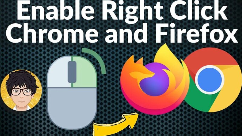Enable Right Click Chrome and Firefox - Yandex Video aramada çevrimiçi izle