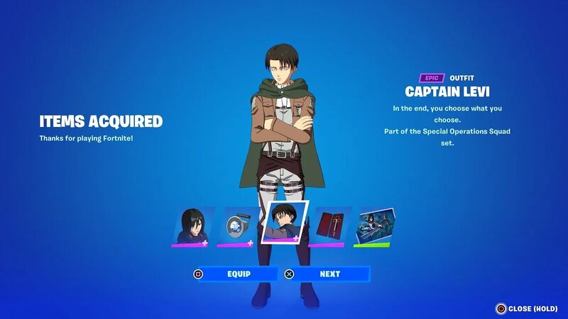 How To Get Attack On Titan Captain Levi Skin For FREE! (Fortnite ...