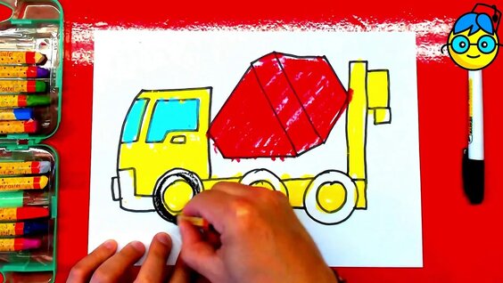 kolay kamyon çizimleri: 1 bin video Yandex'te bulundu