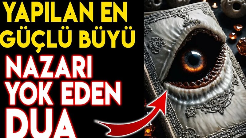 Yapilan EN Güçlü BÜYÜ, Nazari YOK EDEN DUA ! (Nazar duası, büyü bozma ...