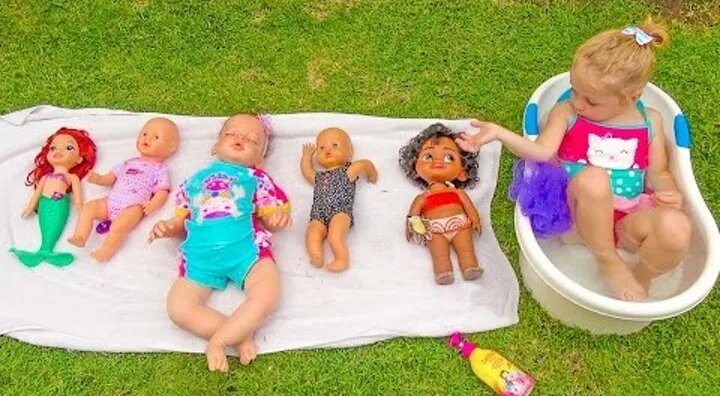 Видео Вредные Детки Куклы пупсики Беби Бон и Настя Играем в дочки ...