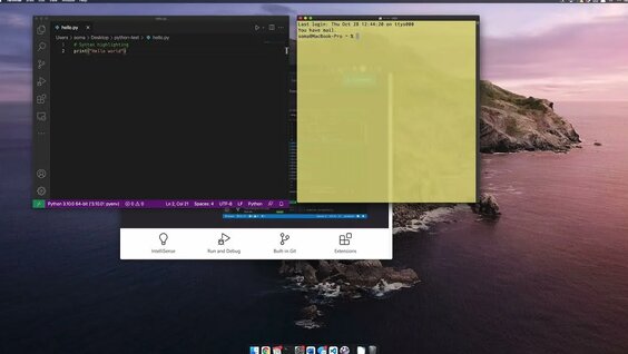 How To Write Python In Visual Studio Code And Run It In Terminal 
