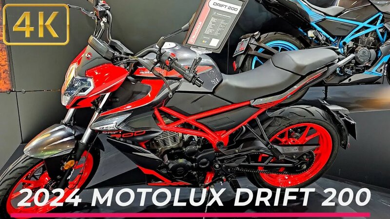 New Motolux Drift 200 Motorcycle frist look, details 2024 - Yandex ...