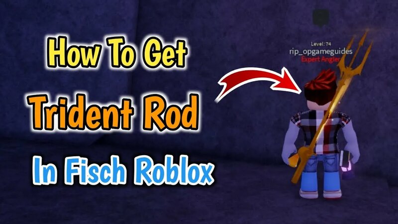 How To Get Trident Rod In Fisch Roblox | New Trident Rod Showcase ...