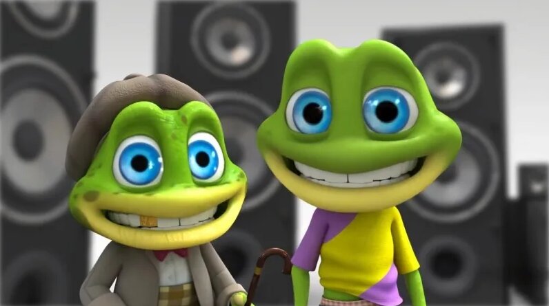 The Crazy Frogs - The Ding Dong Song — Видео от Baby Time ...