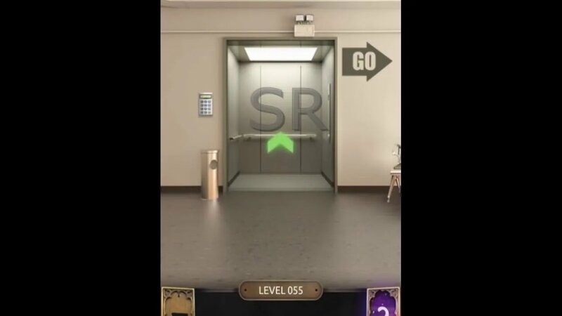 55 level (уровень) 100 Doors Challenge (100 дверей Вызов) Прохождение ...