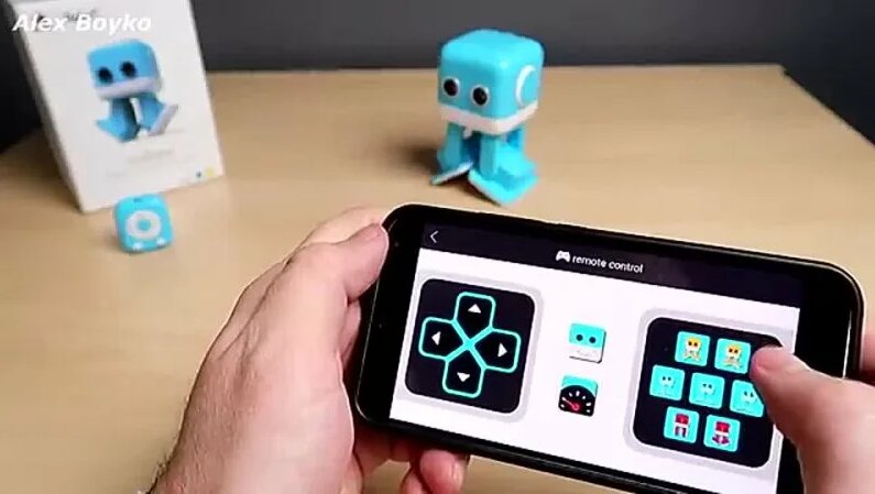 Няшный Мини Танцующий Робот WLtoys Cubee F9. Распаковка и обзор ...