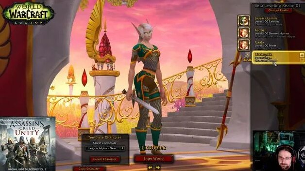 WoW: Legion Beta 13 - How to create a Level 100 Trial Character ...