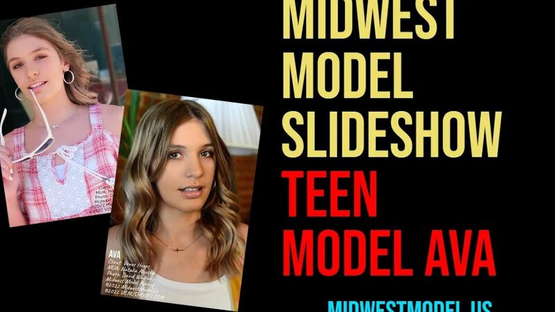 Teen Model Ava - 13 yo - Modeling Photoshoot Slideshow - Midwest Model Agency