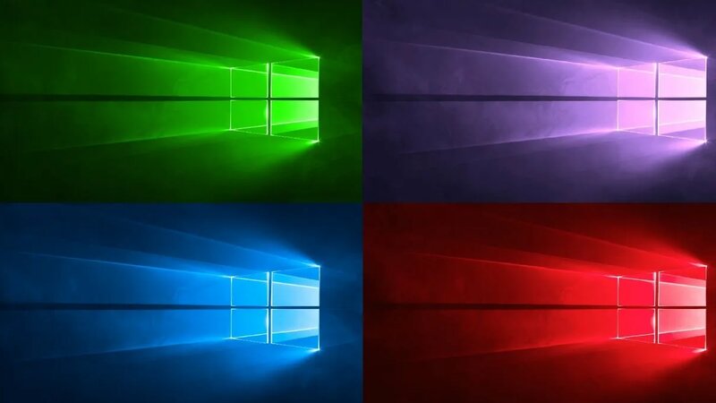 Windows 10 Wallpaper Colors Full HD (1920x1080 Download in Descripition)