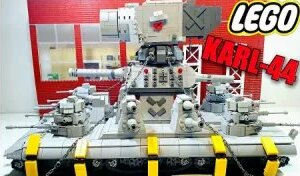 LEGO Стальной Монстр KARL 44 . лего самоделка карл 44 — Видео от World ...