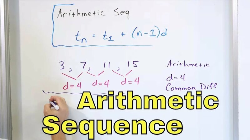 04 -What is an Arithmetic Sequence? - Part 1 - Arithmetic Sequence ...