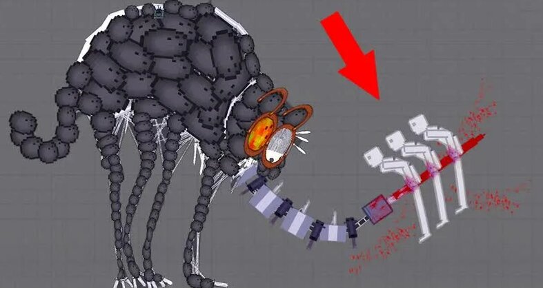 Монстр Гарфилд Против Людей! Опасный SCP 3166 Уничтожает! Безумие И ...