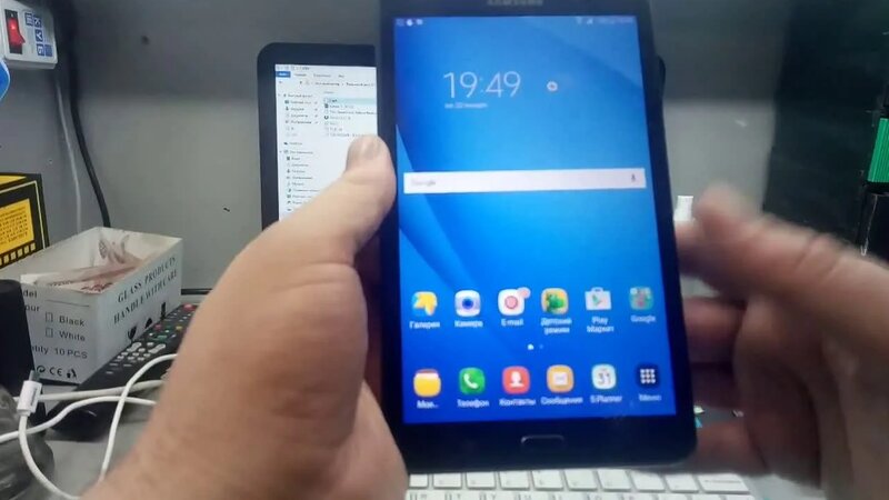 Сброс аккаунта гугл Samsung SM-T285 Galaxy Tab A 7 (2016) FRP remove ...