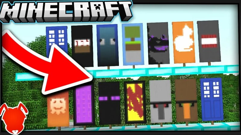Check OUT these 13 Craftable Minecraft Banners!
