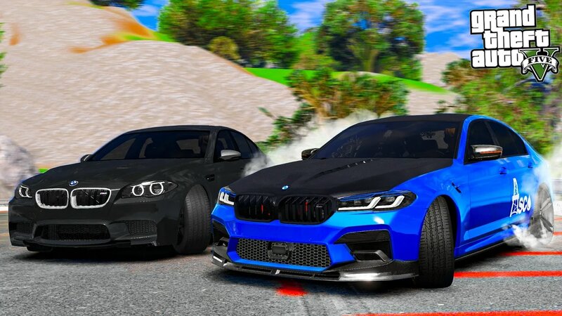 Оперская ЕЗДА В GTA 5 - Парный Дрифт НА BMW M5 ASCO И BMW M5 F10 ...