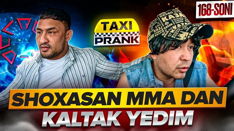 Taksida prank 168-soni Octagon liga jangchisi Shoxasan Mirzamatov bilan ...