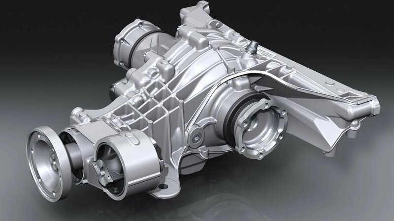 AUDI Dl382-7A Gearbox - quattro ultra Technology - Rear Axle ...
