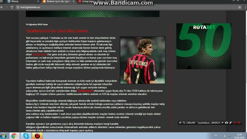 Taraftarium24 - Bedava Lig tv seyret - Yandex Video aramada çevrimiçi izle