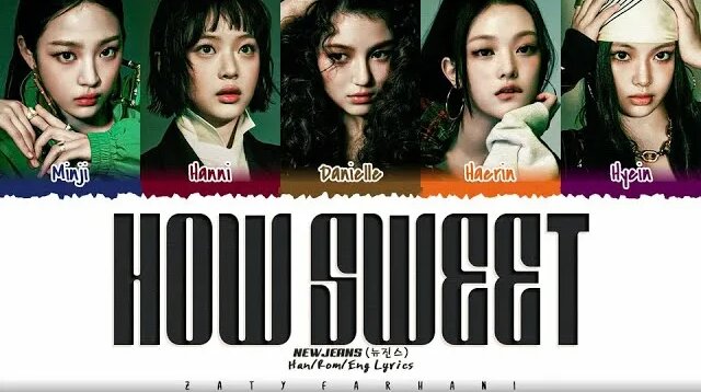 [Correct] NewJeans - 'How Sweet' Lyrics [Color Coded_Han_Rom_Eng ...