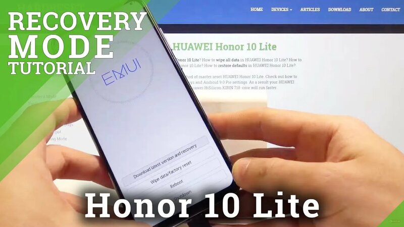 How to Activate Recovery Mode in Honor 10 Lite - Enable Hidden Mode ...