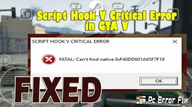 Script Hook V Critical Error in GTA 5 [100% Fixed] - Yandex Video ...