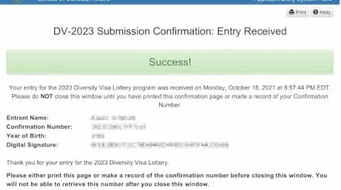 EDV Result 2023-Published www.dvprogram.state.gov|Electronic Diversity ...