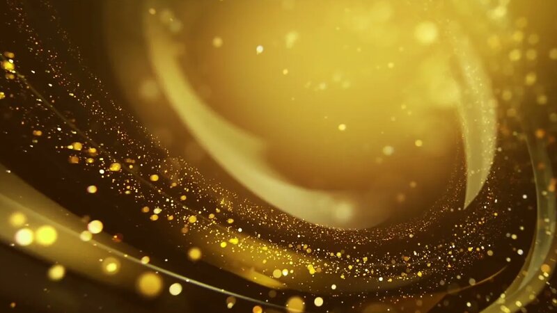 Golden Sparkling Background HD video