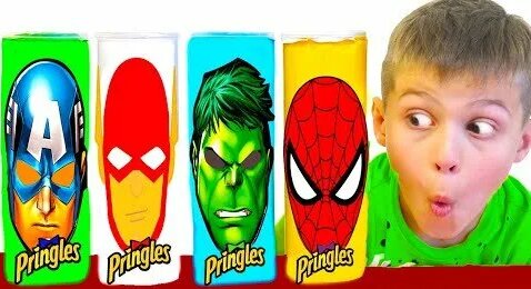 Little Heroes to the Rescue | 프링글스를 먹으면 어떻게 될까요?! 마법의 왕자 Making ...