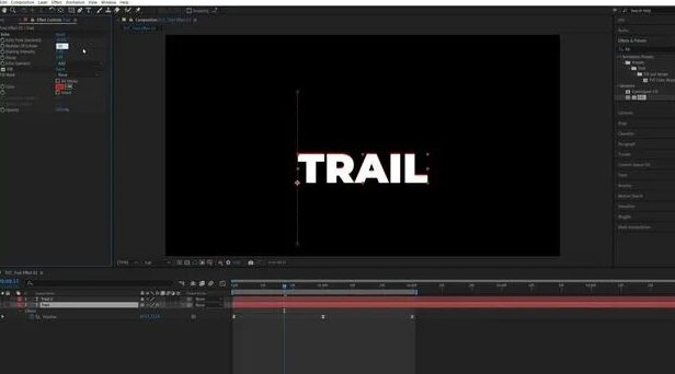 Motion Trail Tutorial in After Effects | Trail Effect | Echo Effect ...