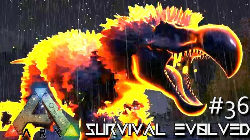 Ark: survival evolved - tamed origin strongest dino ever !!! E36 ...