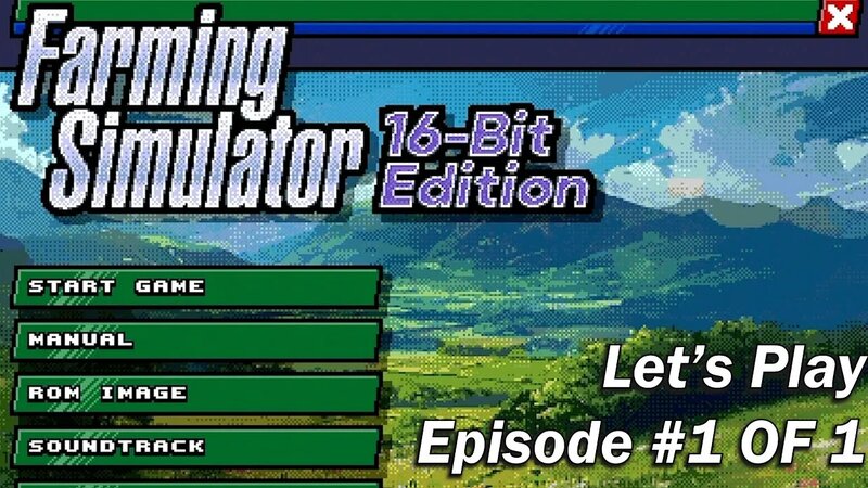 Farming Simulator 16 Bit Edition Farm Sim 25 Collector's Edition ...