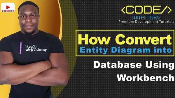 How To Convert Entity Diagram into Database Using Workbench | MySQL Database Development - EroFound