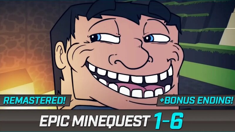 Epic Minequest 1-6 + Bonus Ending | Remastered Version - Смотреть ...