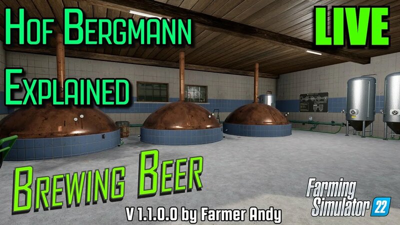 Hof Bergmann 1.1.0.0 - Becoming a brewmaster - Farming Simulator 22 ...