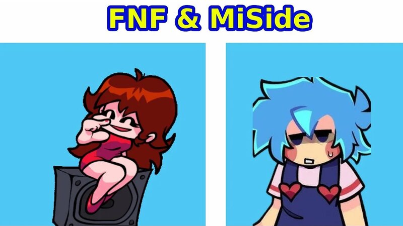 Friday Night Funkin': FNF & MiSide | BiSide V1 | All Songs (BF VS GF ...