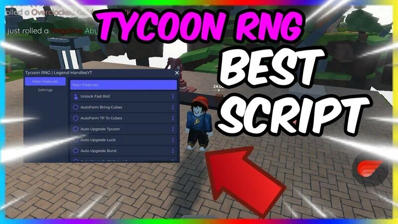NEW* Roblox Tycoon RNG Script (Fast Roll, Auto Farm, Luck Increase ...
