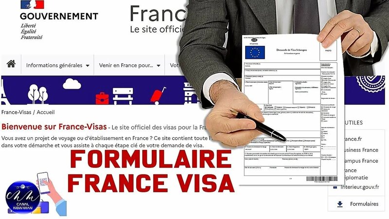 Comment bien remplir le formulaire de demande de visa 2023 (France-Visas)