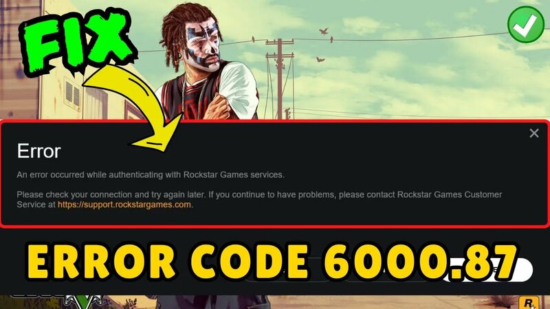 An error occurred while authenticating with rockstar games services GTA ...