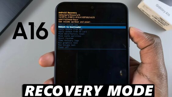 How To Access Recovery Mode On Samsung Galaxy A16 - Смотреть онлайн в ...