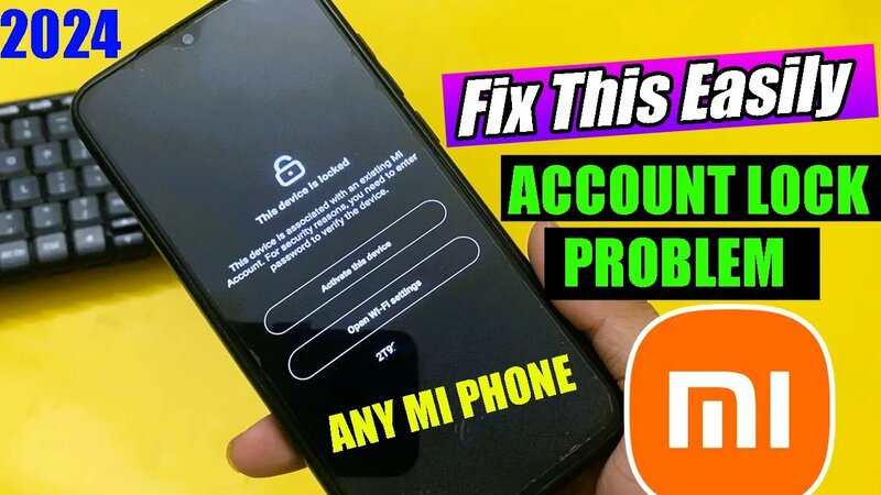 Mi Lock Solved * Activate this Device * | Mi Account Bypass Kiase Kare ...