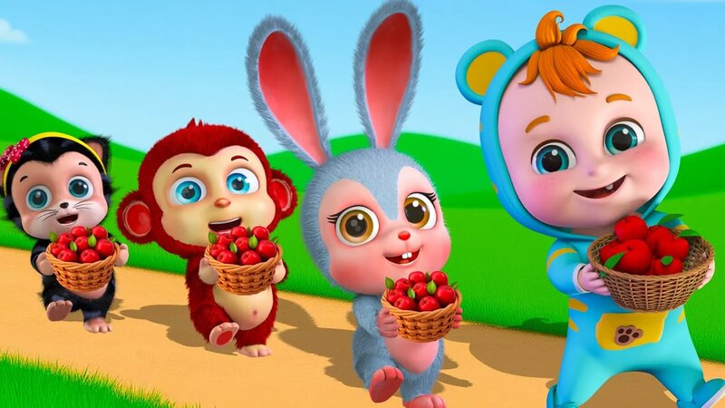 Walking Walking Hop Hop Hop Song + Running Running song + More Kids ...